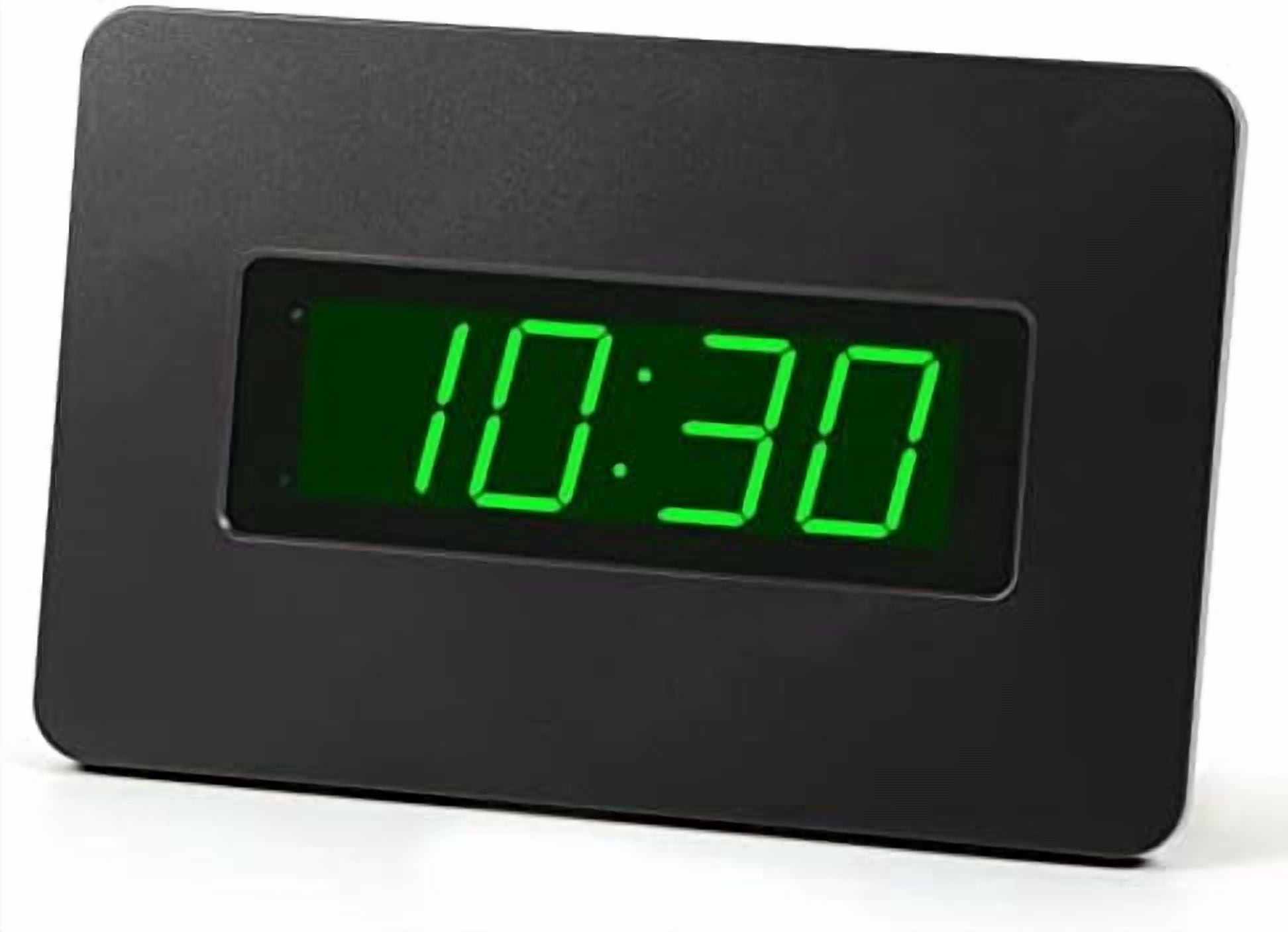 Digital Wall Clock Battery Operated with LED Display, Wall Clock with ...