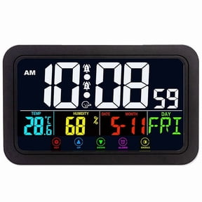 Clock Humidity Temperature