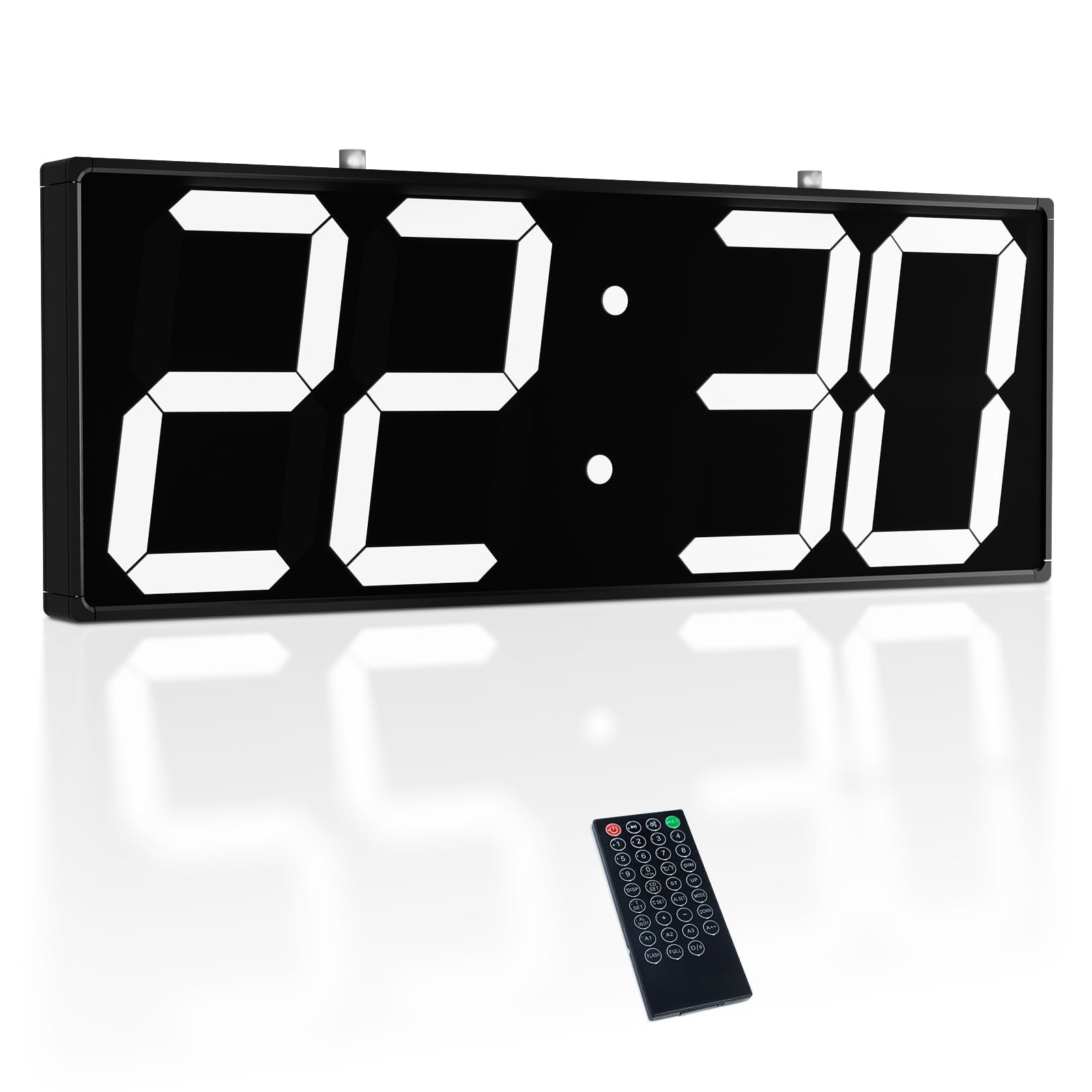 Digital Wall Clock with Double Sided Display, Large Digital Clock with ...