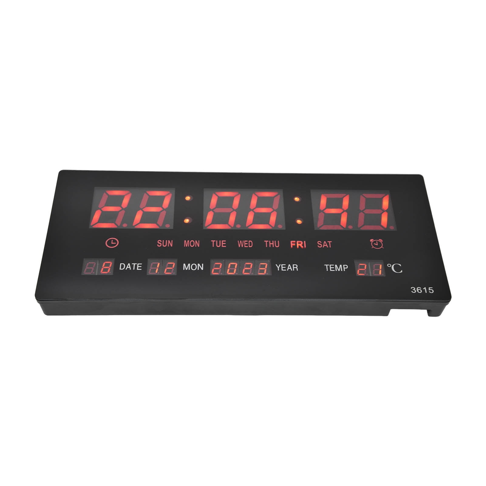 Digital Wall Clock LED Clear Display Accurate Timing Plug in Use ...