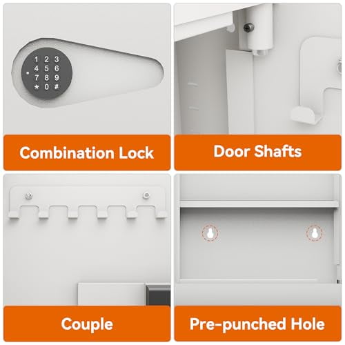 Digital Wall Hidden Safe, Electronic Flat Safe, Steel Build, Keypad ...