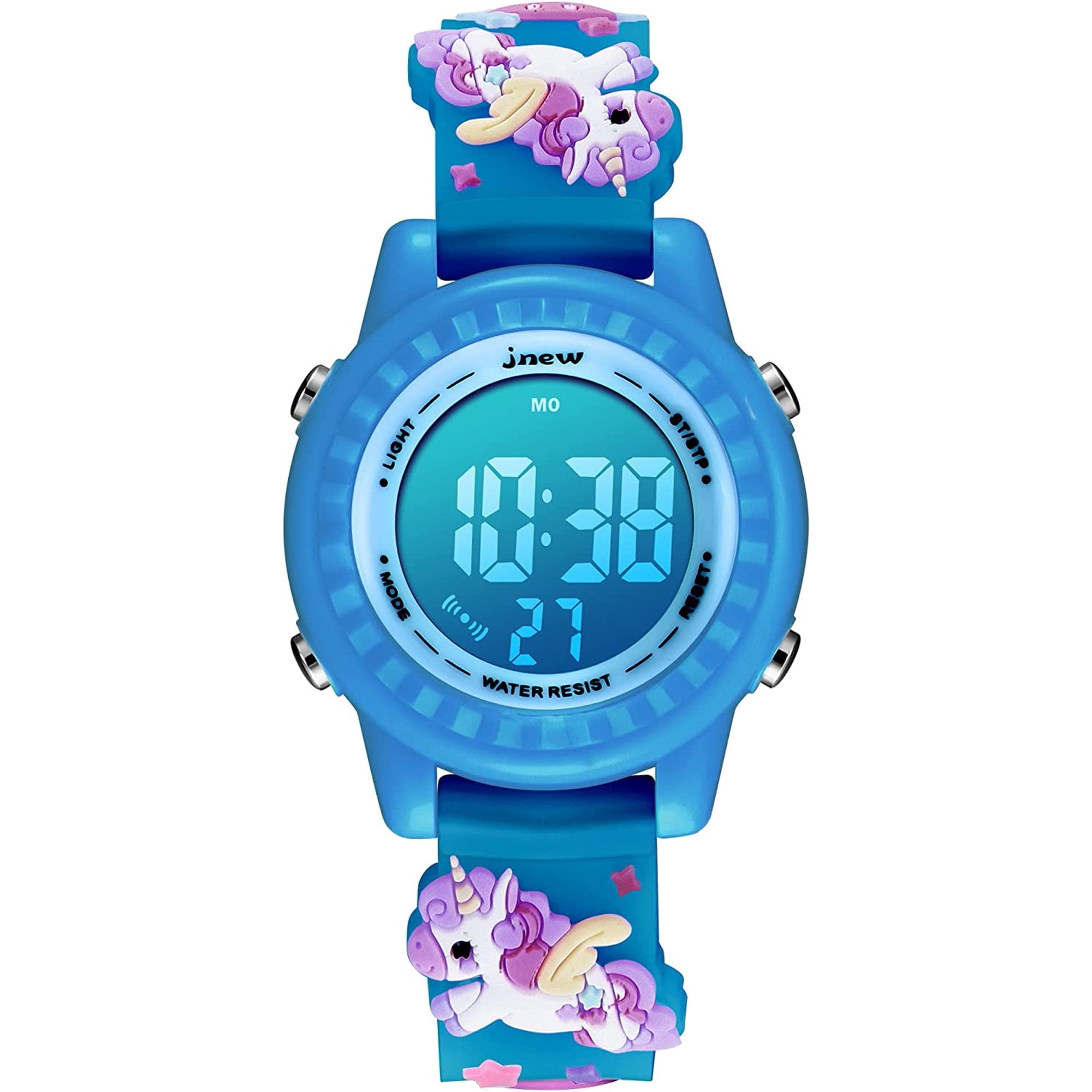 Kids Digital Watch,3D Cartoon Digital Watch for Girls Boys Waterproof ...