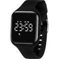 Square digital watch with stopwatch, alarm clock, waterproof watch ...