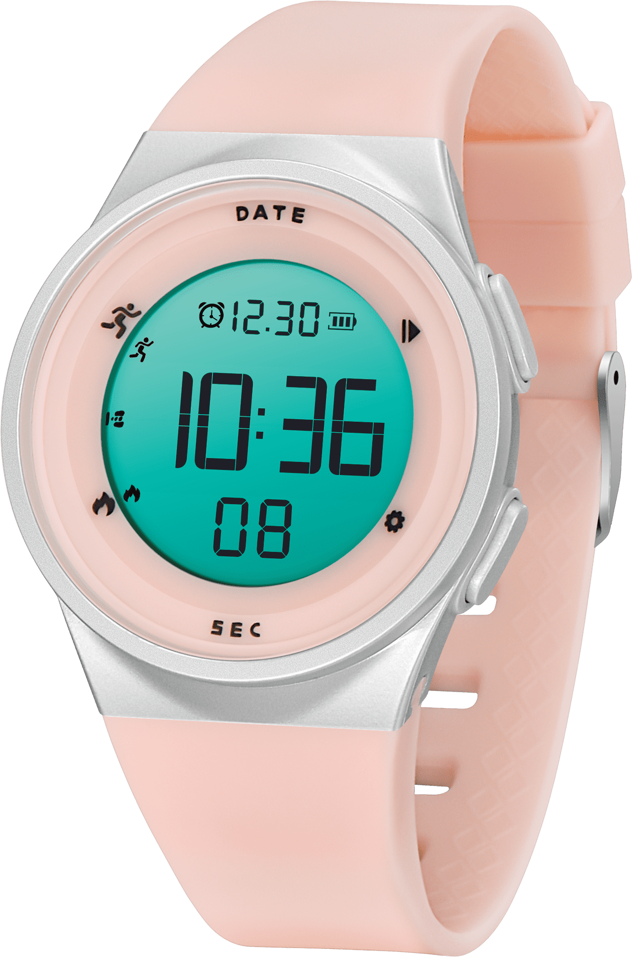 Alps Digital Kids 17mm Rubber Strap Waterproof Outdoor Wristwatch ...