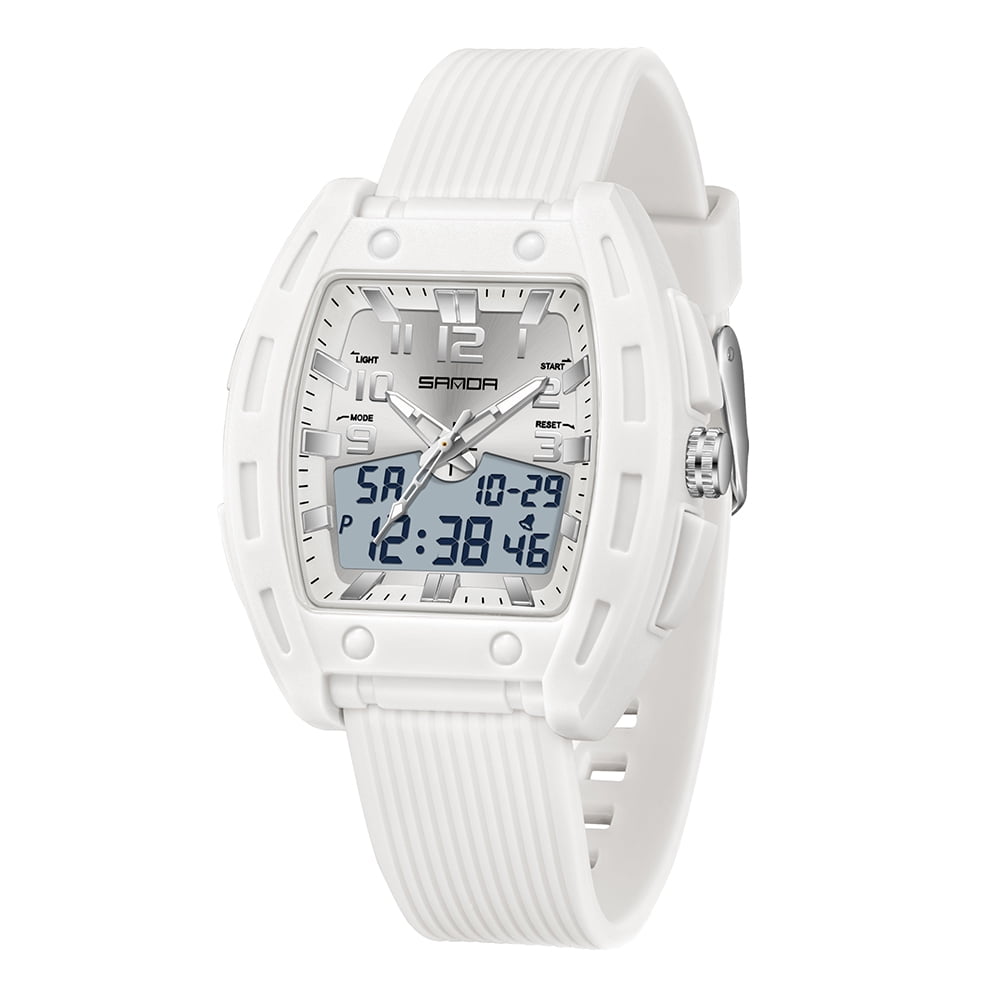 Digital Watches for Men Women Waterproof Unique Rectangle Watch ...