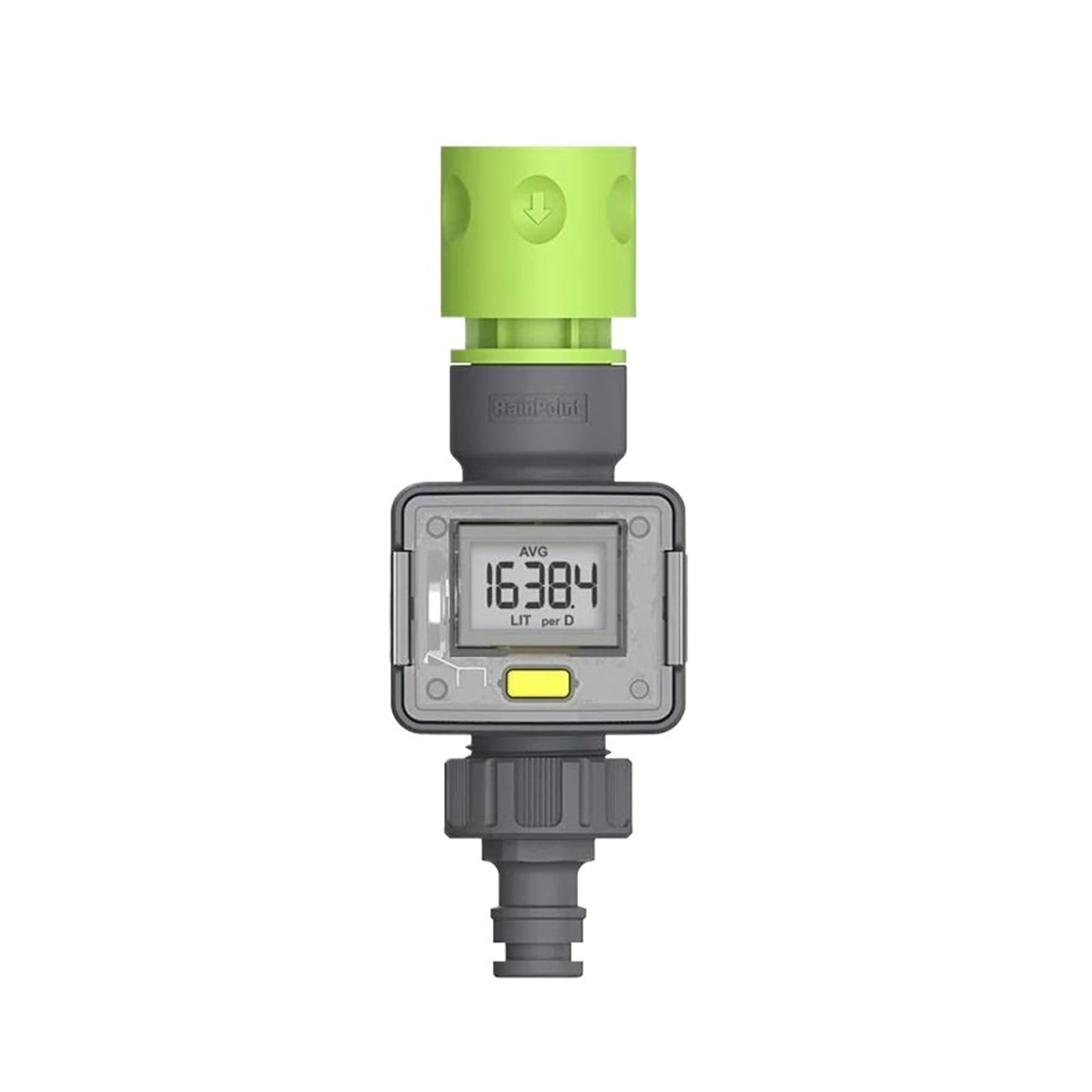 Digital Water Flow Meter RV Water Meter For Outdoor Garden Hose ...