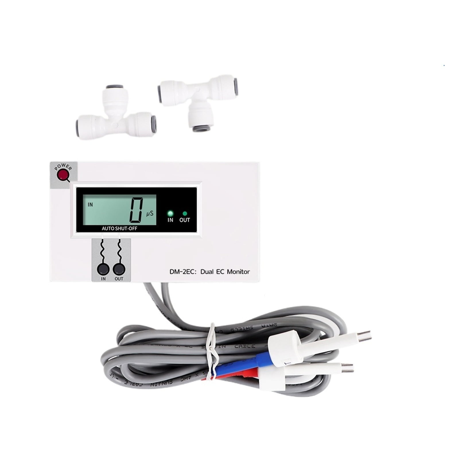 Digital Water Quality Tester Dual Probe TDS EC Meter Range PPM Tester ...