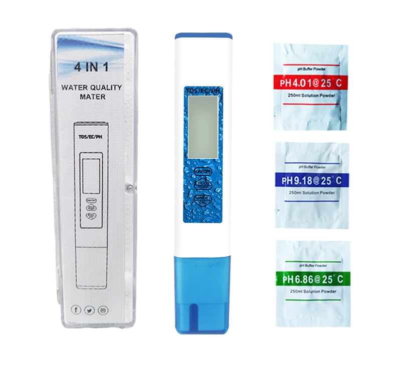 Digital Water Quality Tester - Measures Ph, Tds, Ec And Temperature ...
