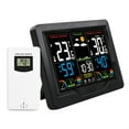 Digital Weather Station Clock Indoor Outdoor Temperature and Humidity ...