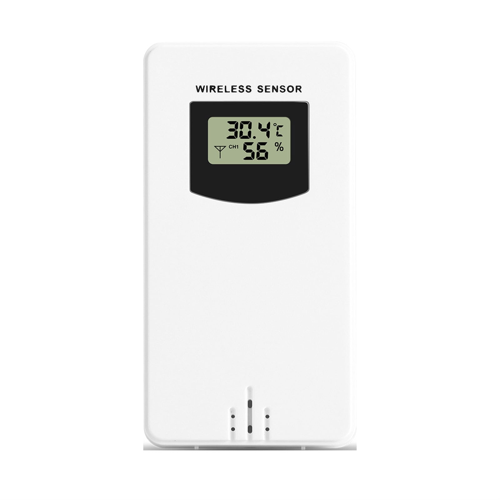 Digital Weather Station Clock Indoor Outdoor Temperature and Humidity ...