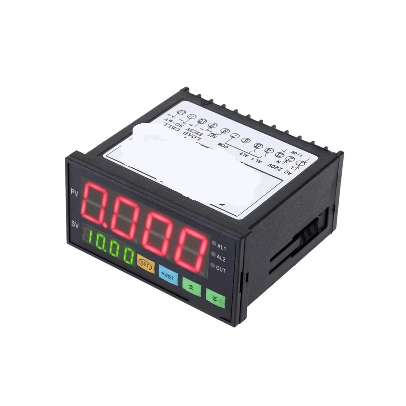 Digital Weighing Controller LED Display Weight Controller 1-4 Load Cell ...