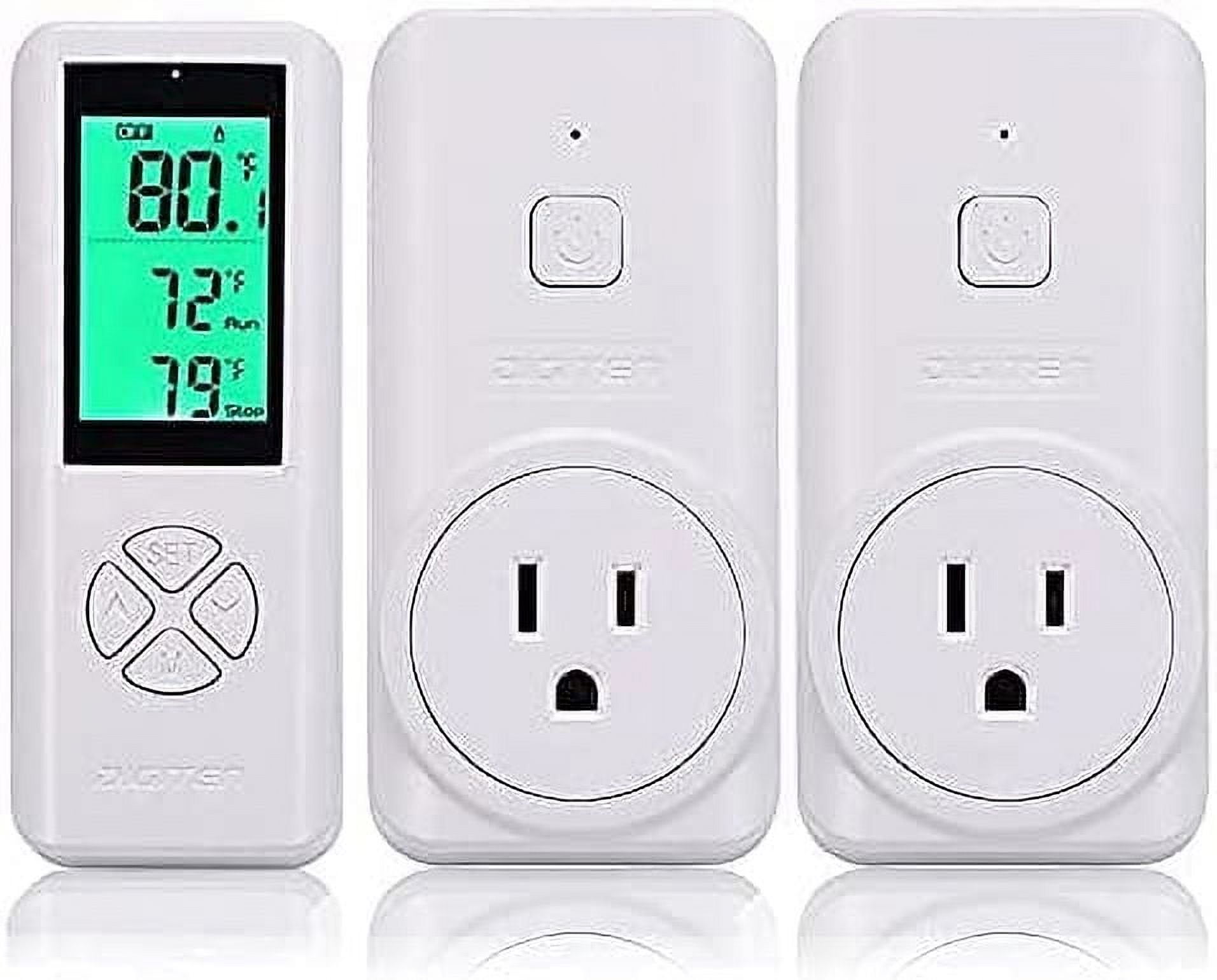 Digital Wireless Temperature Controller, Remote Control Detect Temp ...