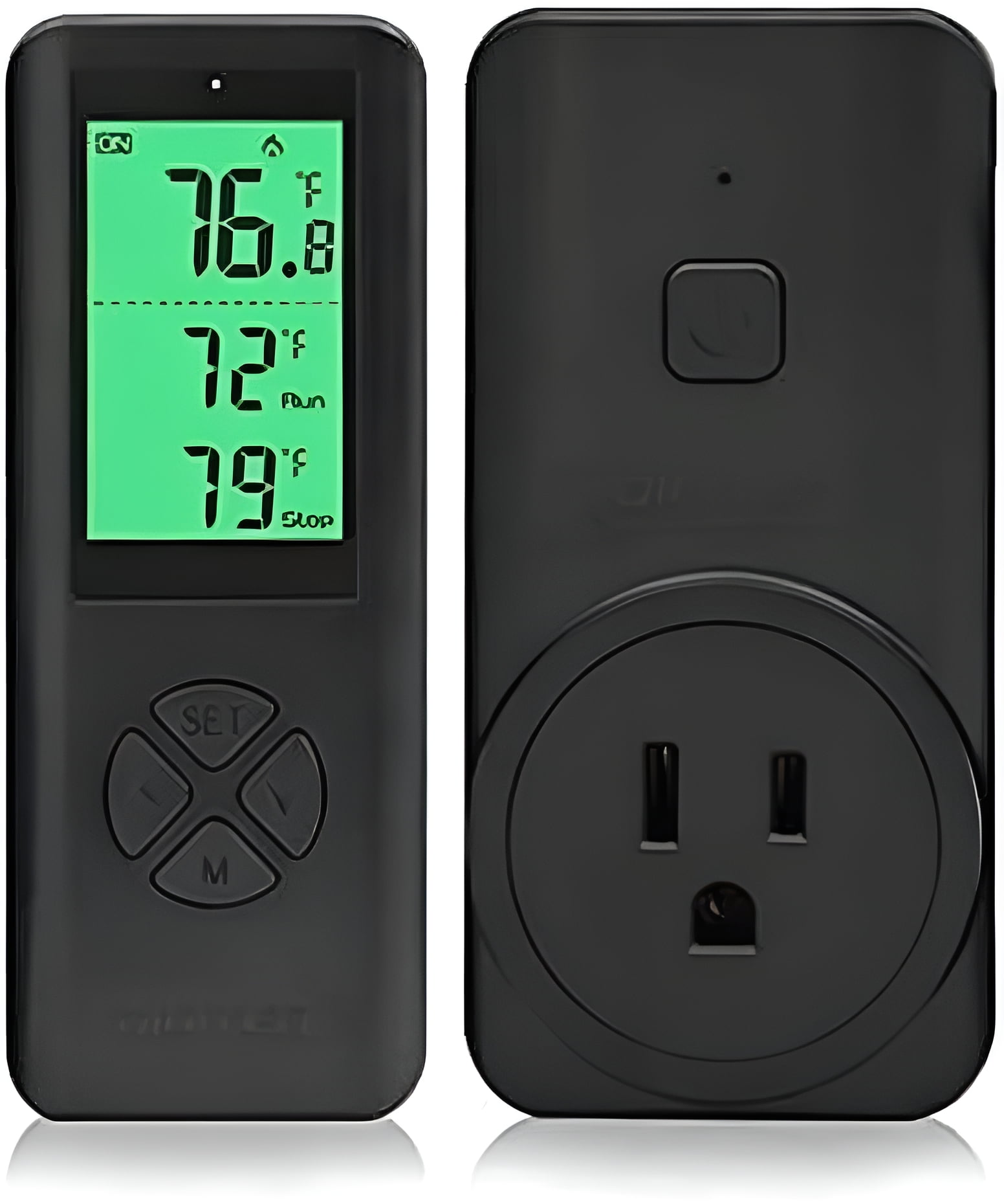 DIGITEN Wireless Thermostat, Plug-in Temp Controller, Remote Control ...