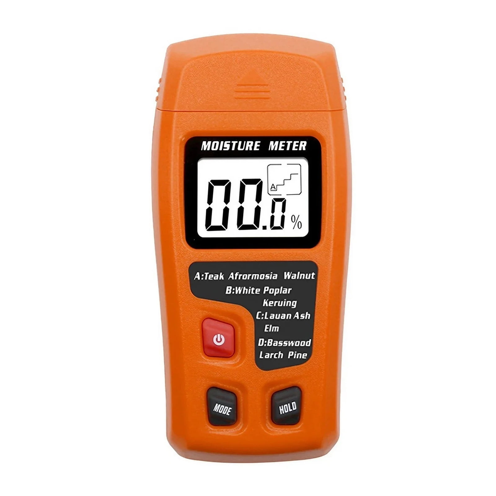 Digital Wood Moisture Meter 4 Measurement Modes Backlit LCD Display ...