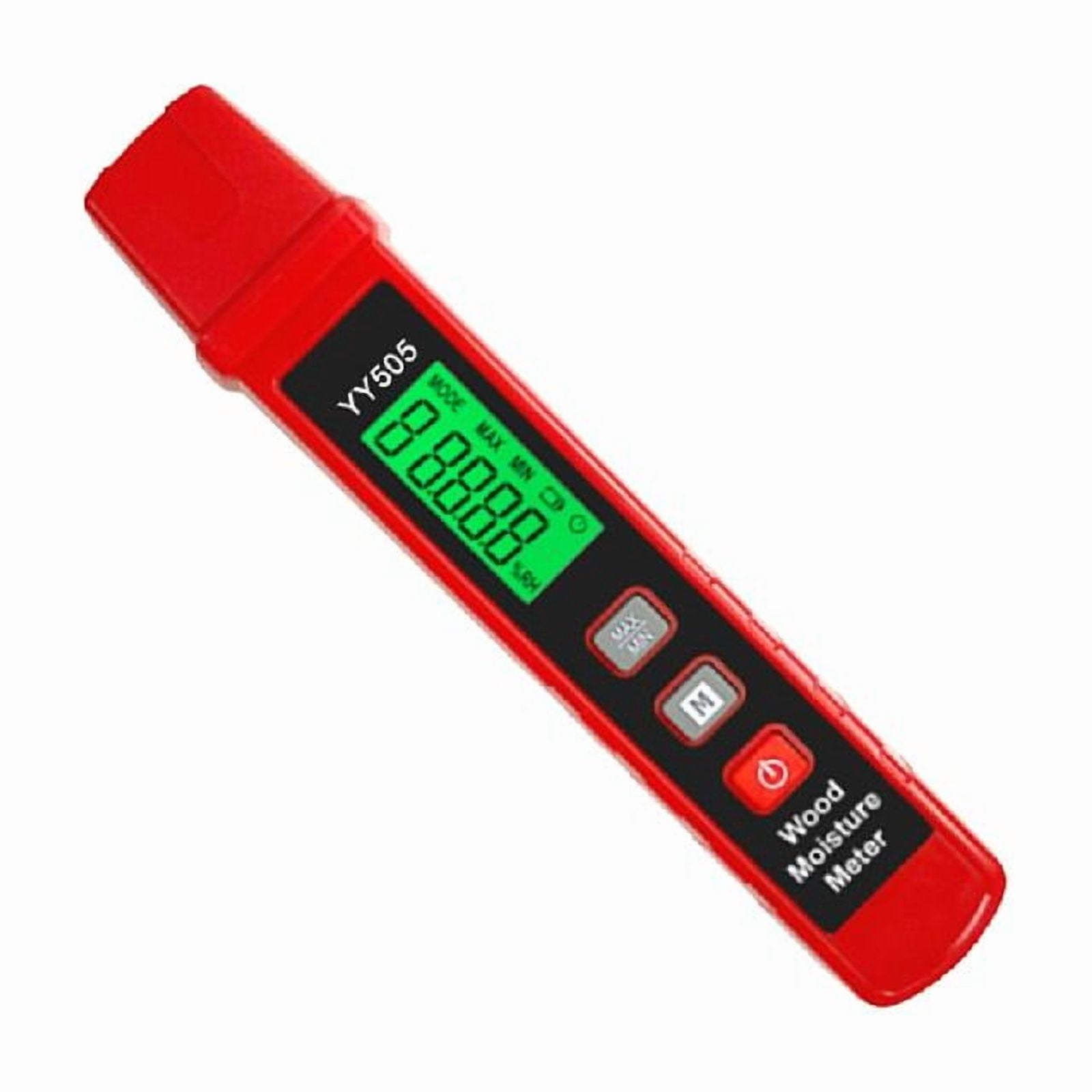 Digital Wood Moisture Meter Damp Detector Two Pin Humidity Tester ...