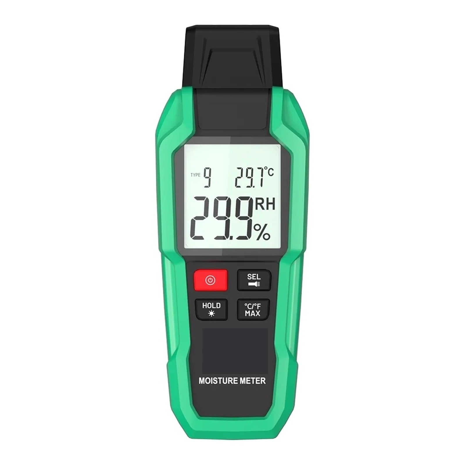Digital Wood Moisture Meter Multifunction LCD Lumber Damp Meter ...