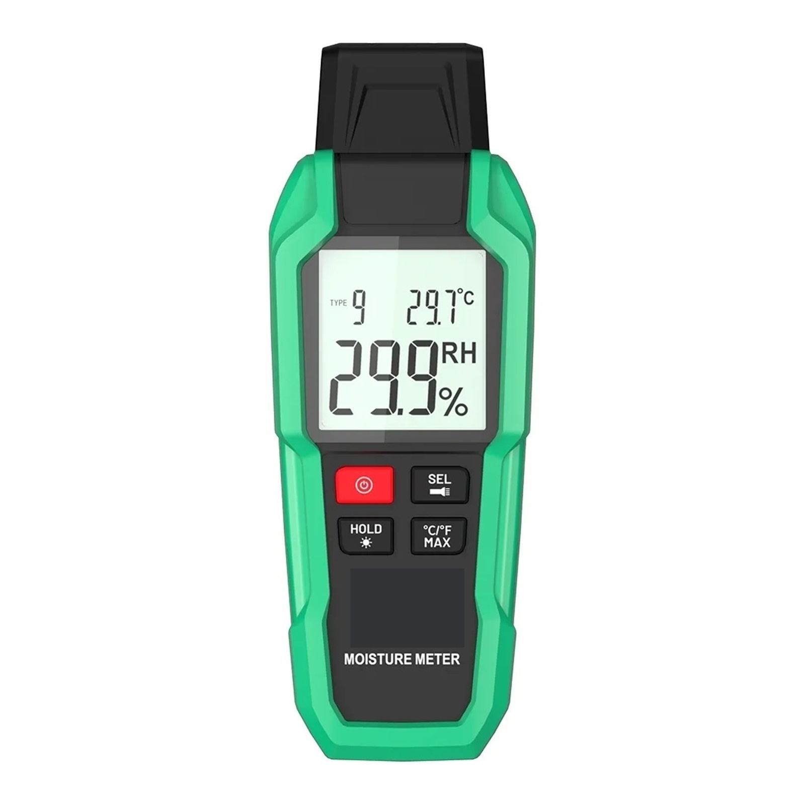Digital Wood Moisture Meter Multifunction LCD Lumber Damp Meter ...
