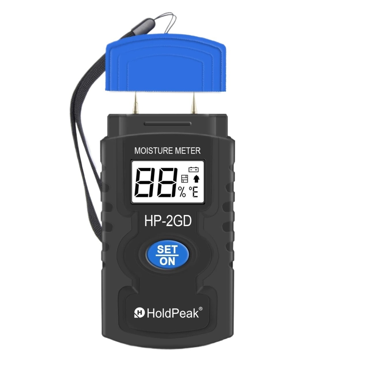 Digital Wood Moisture Meter Non-contact Timber Damp Detector High ...