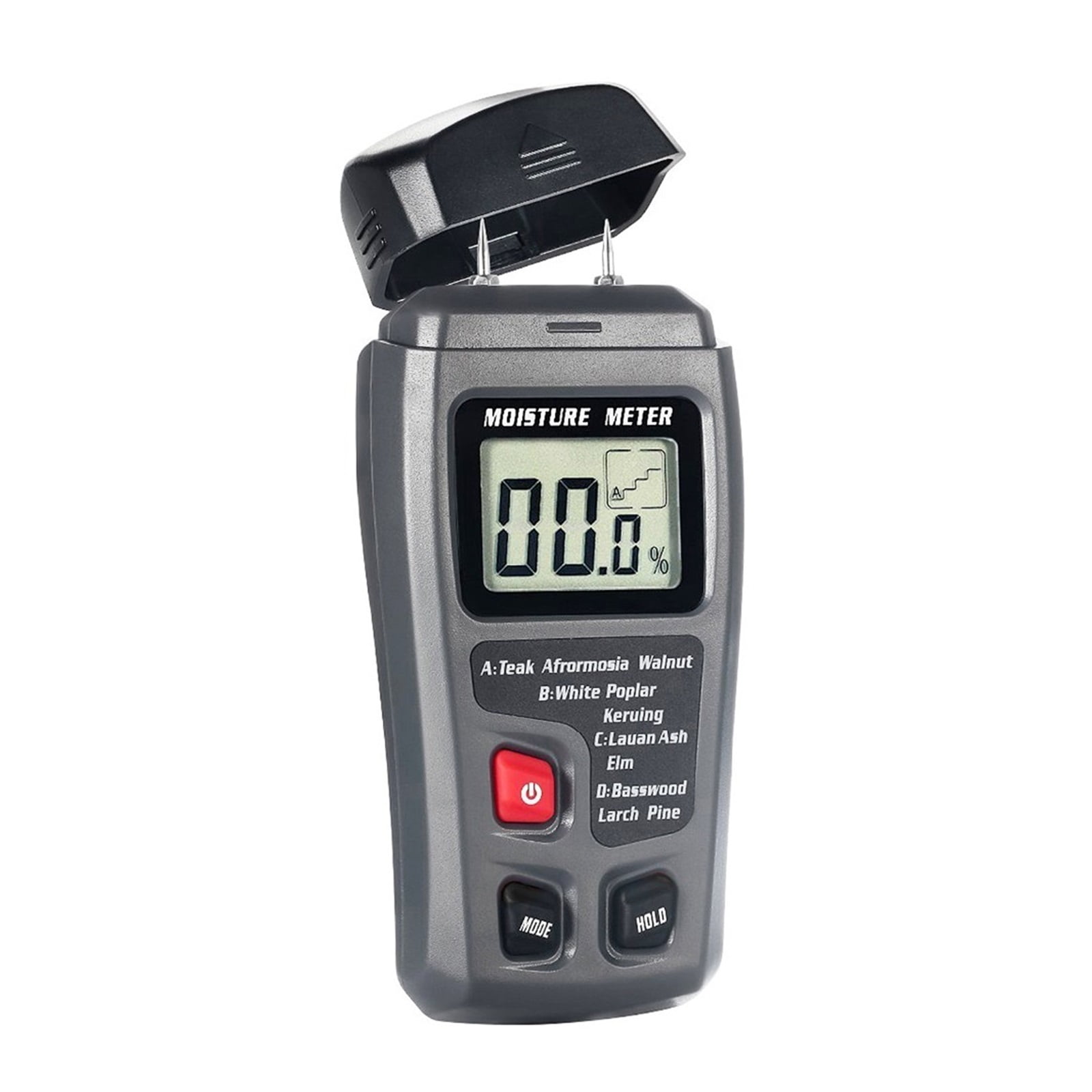 Digital Wood Moisture Meter Professional Timber Damp Tester Handheld ...
