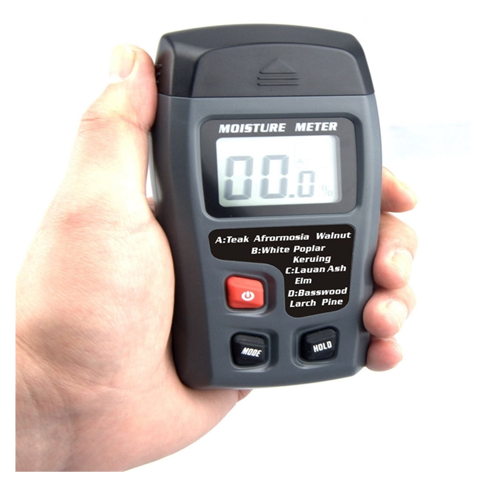 Digital Wood Moisture Meter Wood Humidity Measuring Tool Timber Damp ...