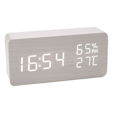 8082T Digital Clock Weather Forecast Perpetual Calendar LED Color ...