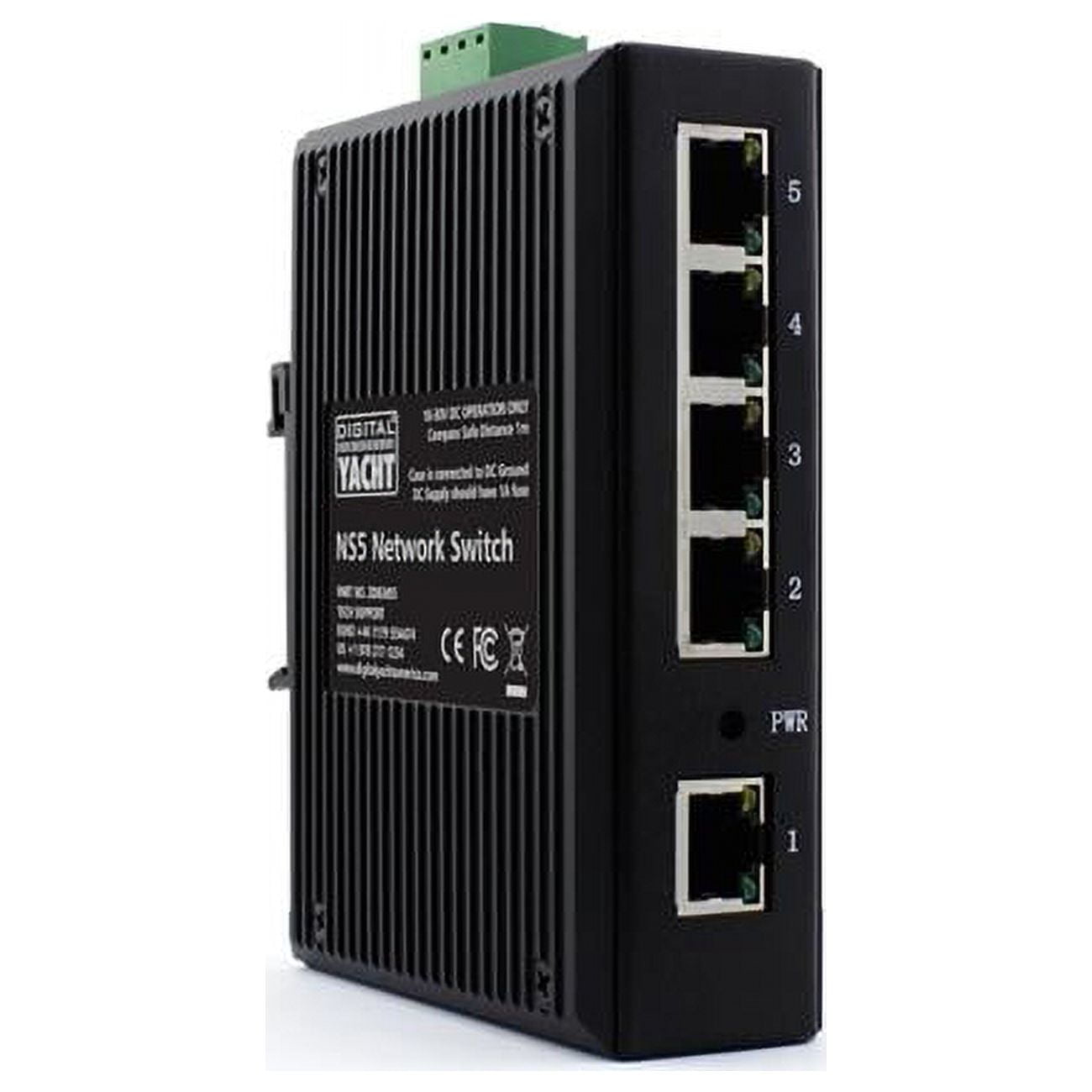 Digital Yacht NS5 5 Port Marine Network Switch [ZDIGNS5] - Walmart.com