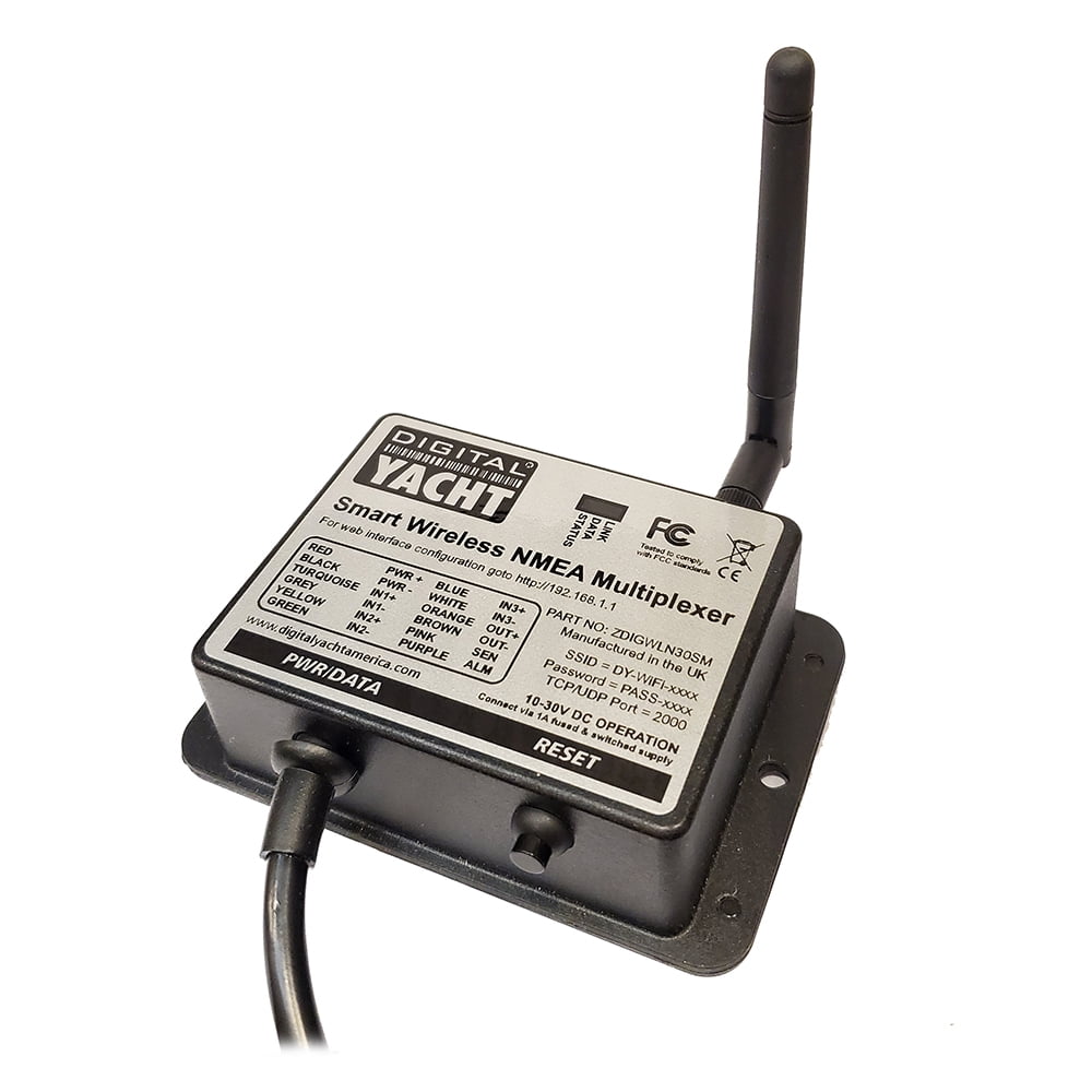 Digital Yacht WLN30 Smart Wireless NMEA Multiplexer [ZDIGWLN30SM ...