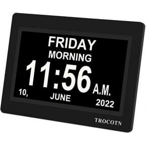 Digital Calendar Clock