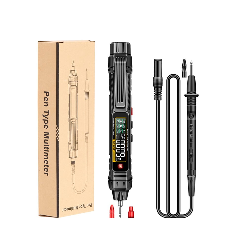 Digital display voltage current ohmmeter capacitance meter electrical ...