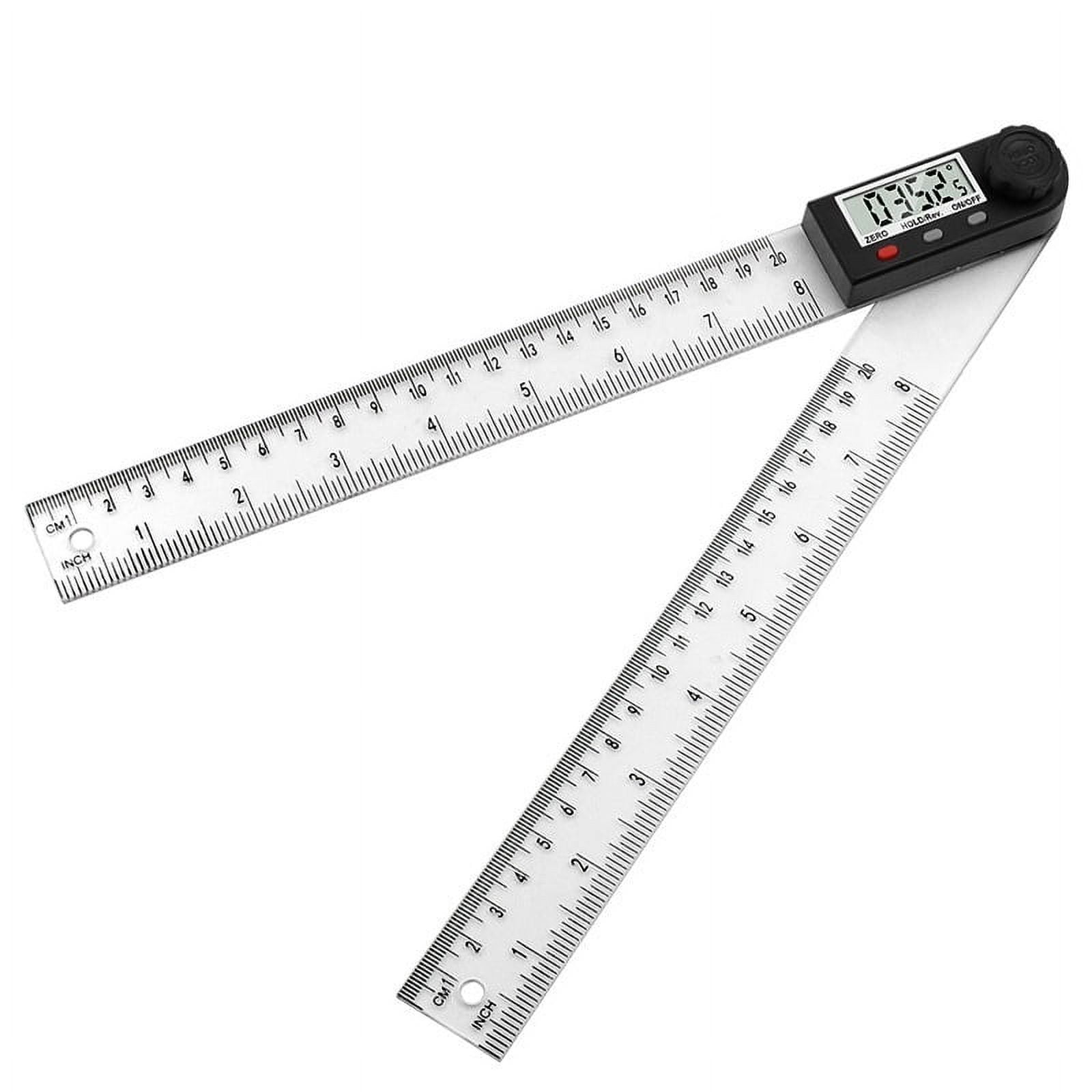 Digital protractor Angle ruler 200mm 8inch Angle Finder Meter Plastic ...