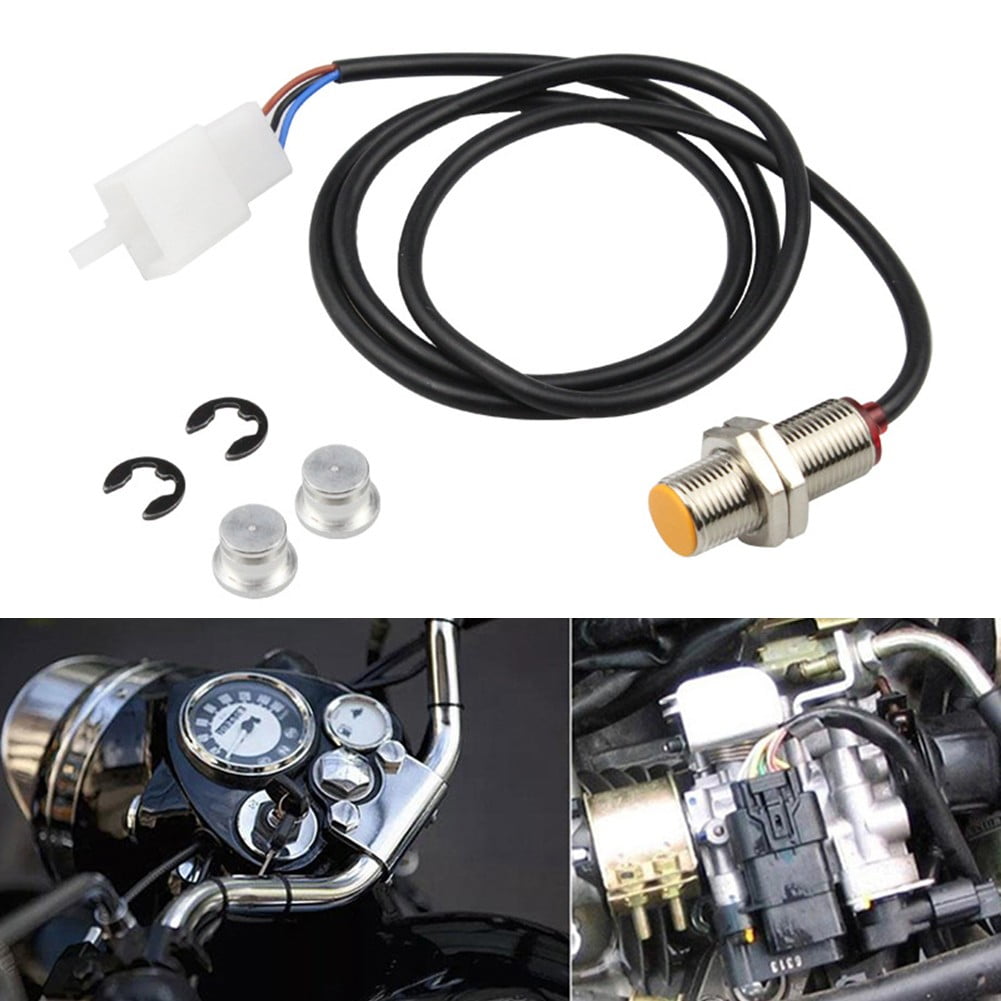 Digital Speedometer Odometer Speed Sensor Cable And Magnet Atv ...