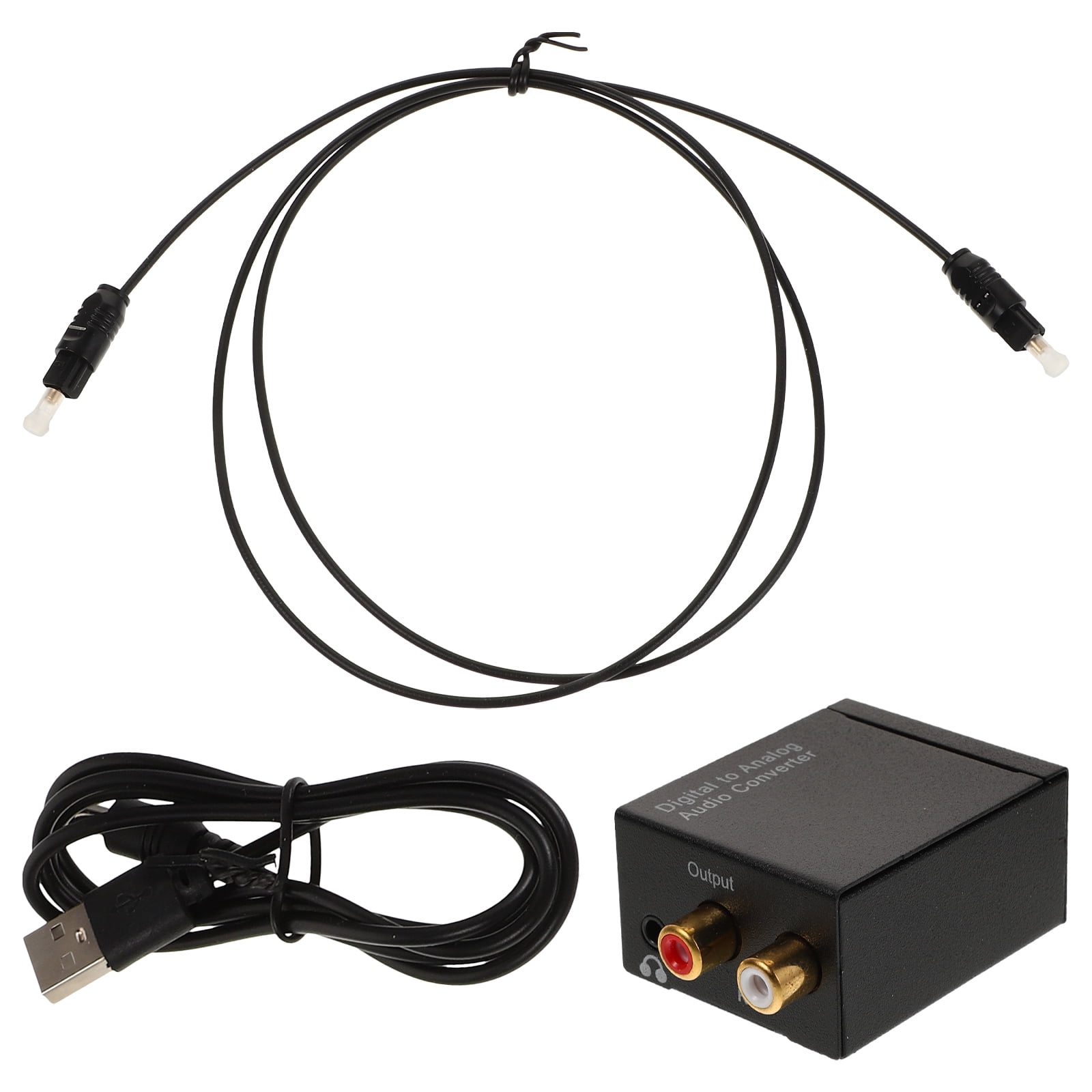 Digital to Analog Audio Converter with 3.5mm Jack Optical and Coaxial ...
