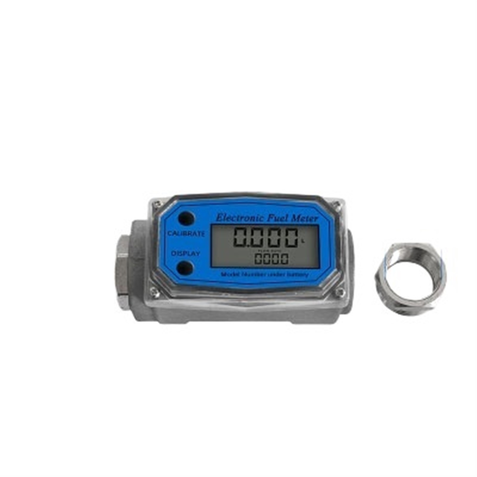 Digital turbine flowmeter K24 diesel gasoline kerosene chemical flow ...