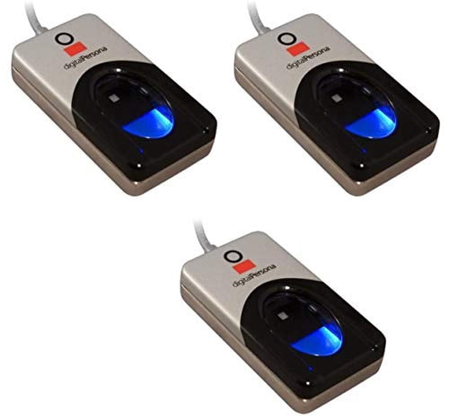 DigitalPersona U.are.U 4500HD USB Fingerprint Reader Without Software (Three Pack) - Walmart.com