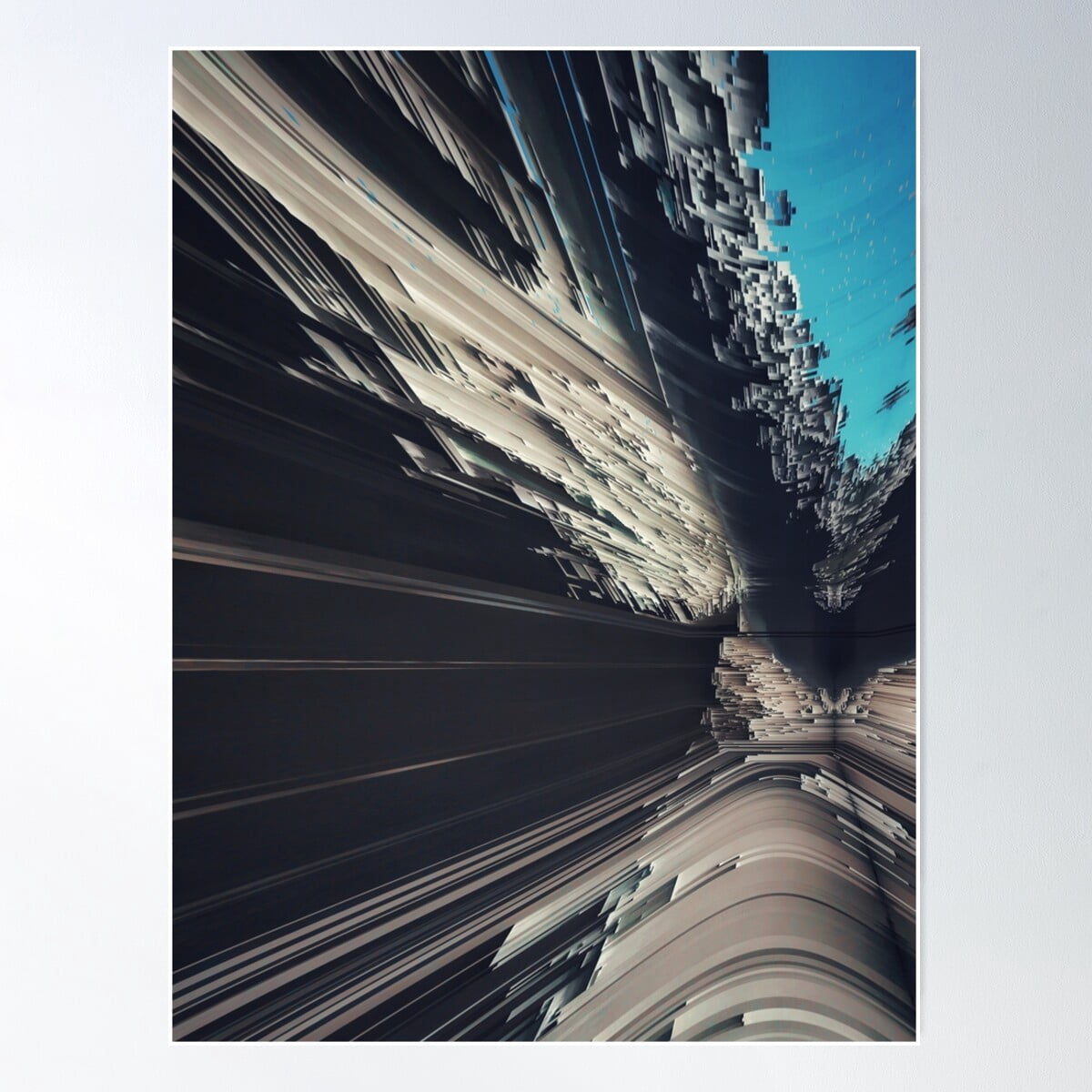 Digitalism # 5 Poster Wall Art, Modern Wall Decor For Living Room ...