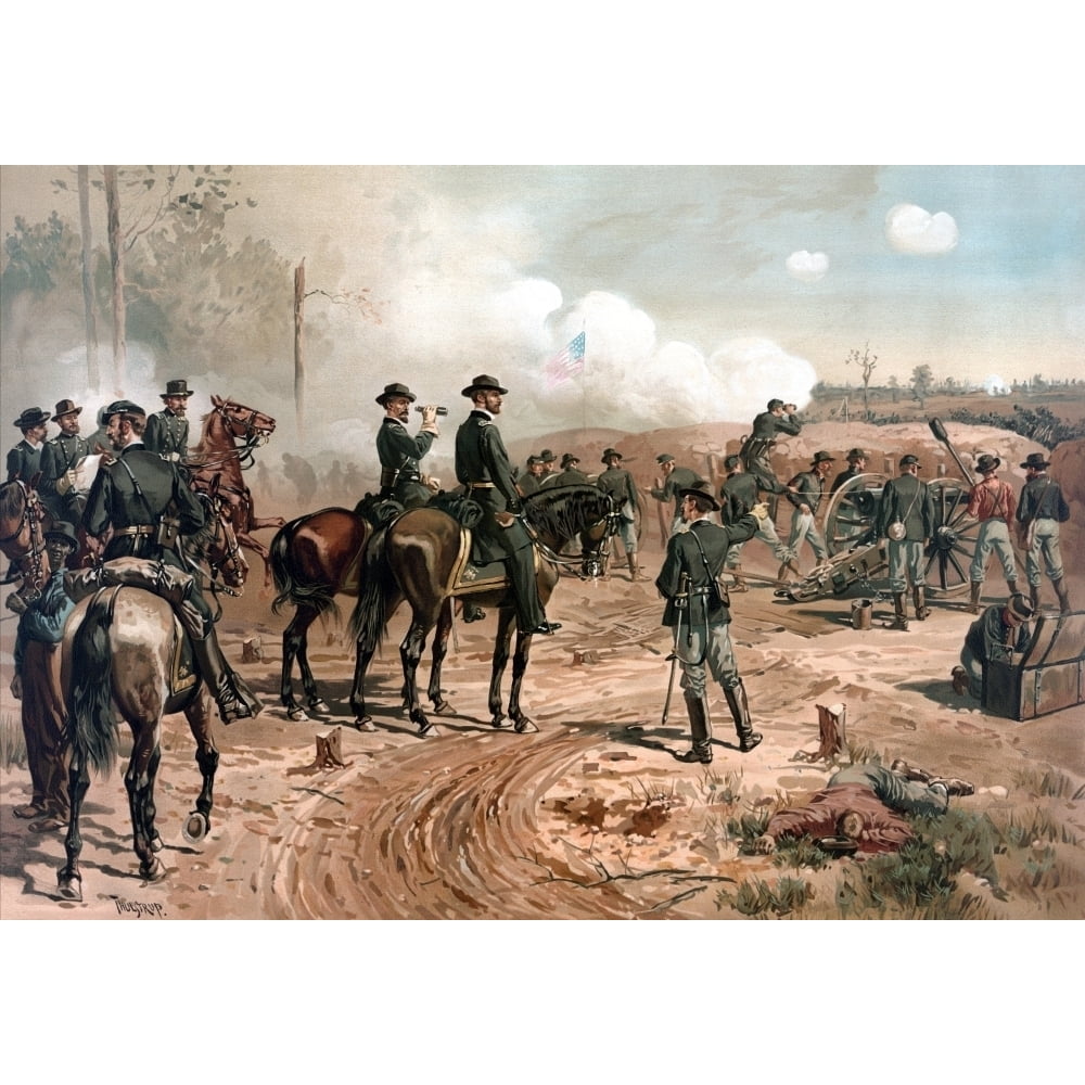 Digitally restored Civil War artwork featuring General Sherman on ... Digitally restored Civil War artwork featuring General Sherman on ...
