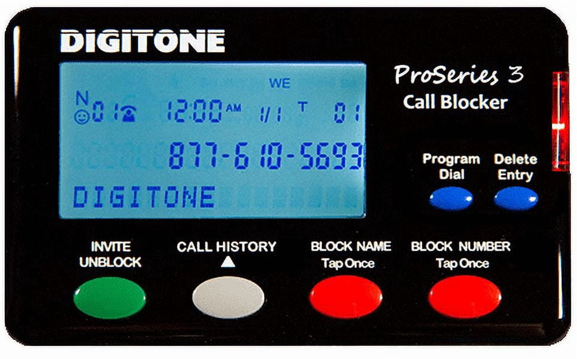 Digitone ProSeries Call Blocker for Landlines - Easy Setup One Button ...