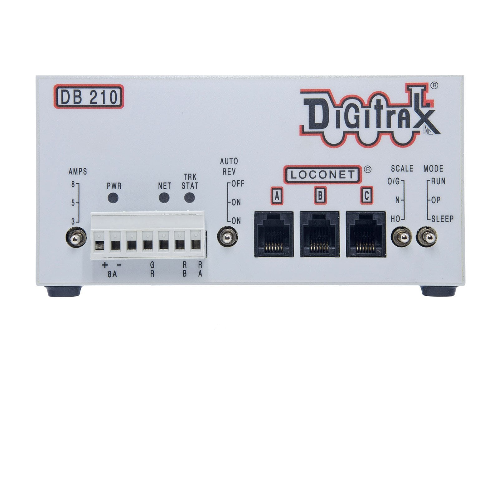 Digitrax DB210 Single 3/5/8 Amp AutoReversing DCC Booster - Walmart.com