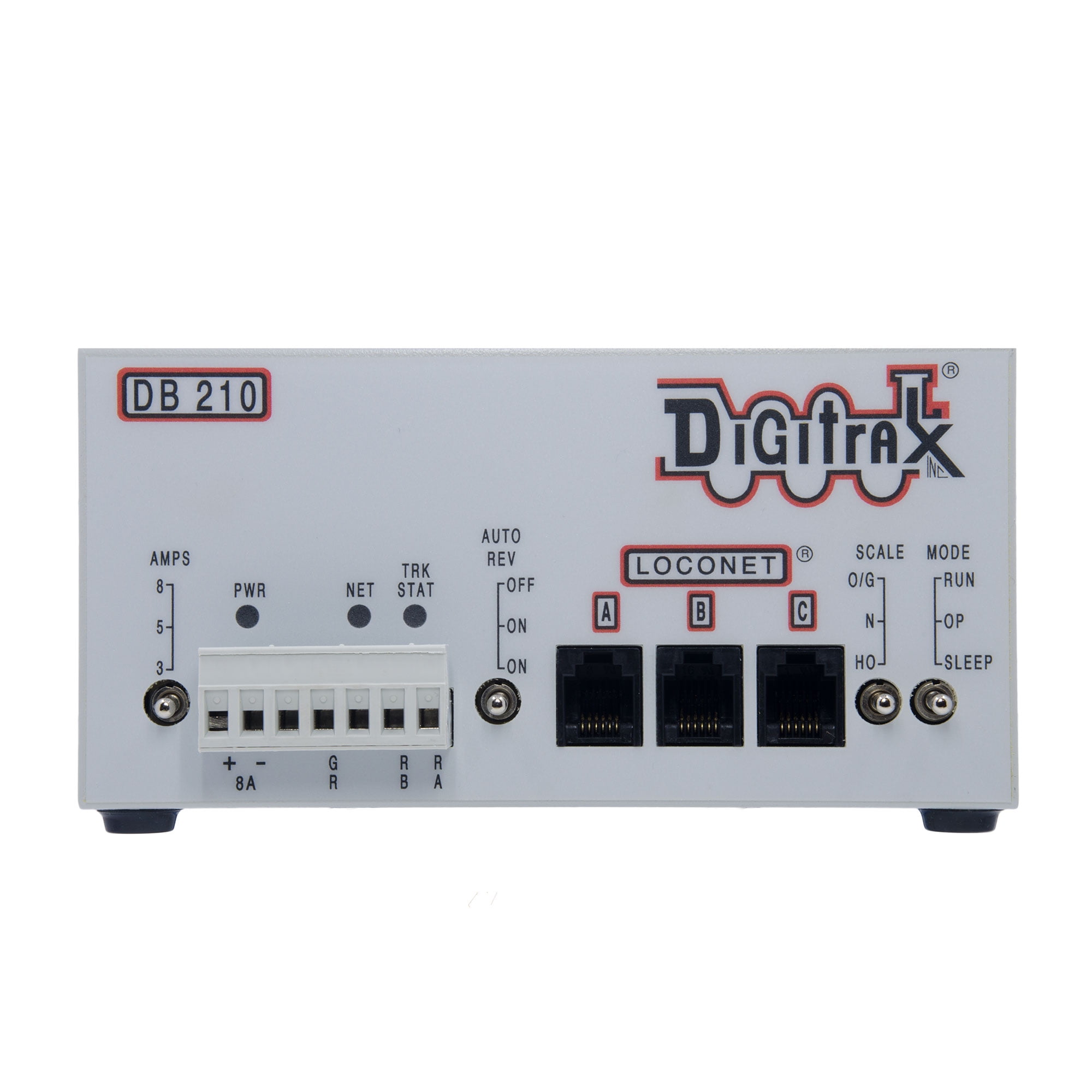 Digitrax DB210 Single 3/5/8 Amp AutoReversing DCC Booster - Walmart.com