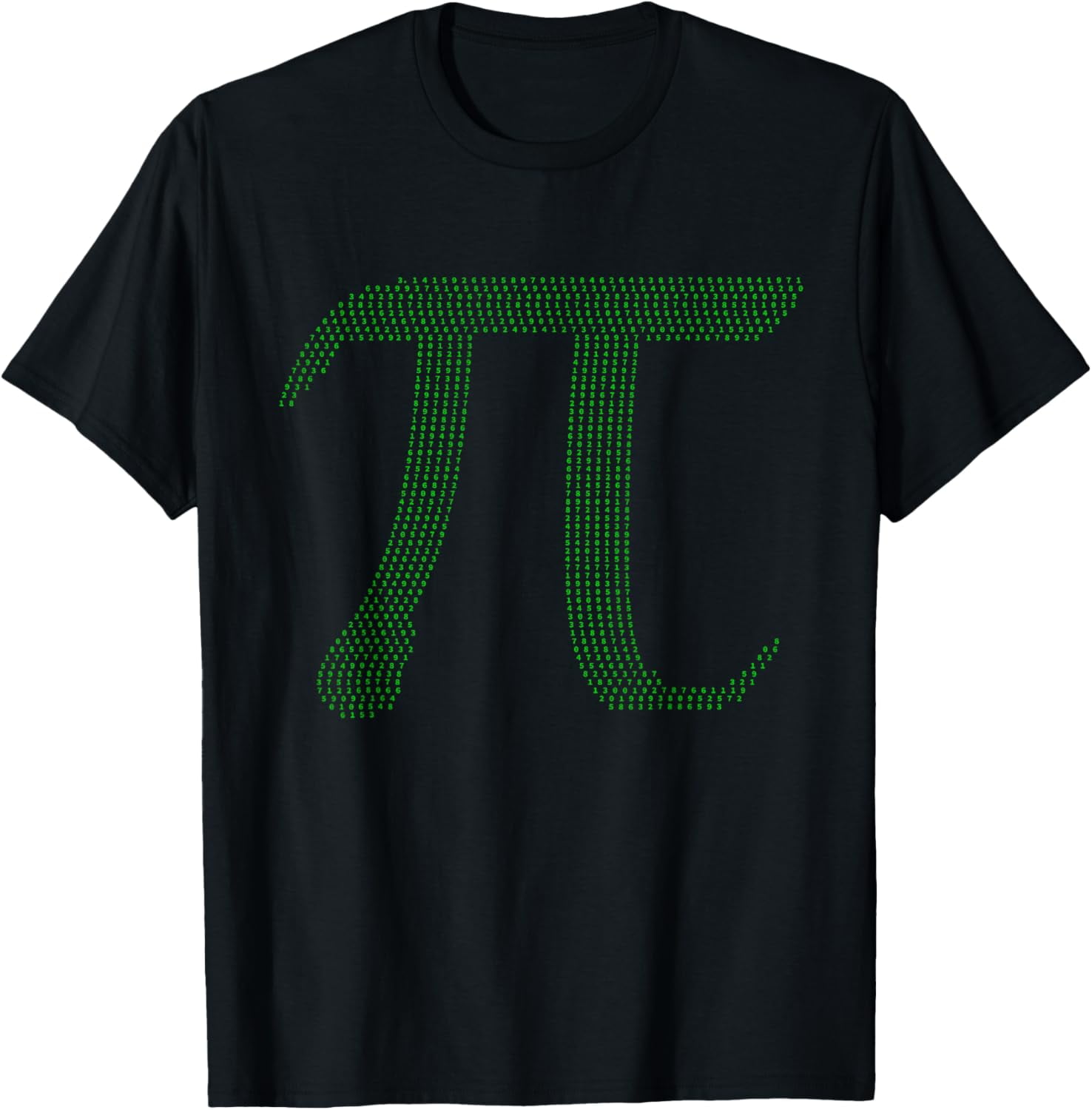 Digits of Pi in source code numbers. Pi Day 3.14159 T-Shirt - Walmart.com