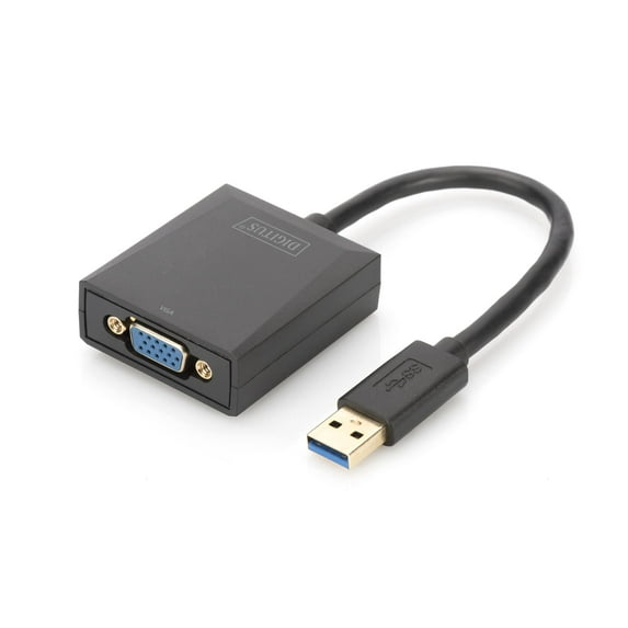 Digitus USB 3.1 Gen 1 Graphics Adaptor, black, DA-70840, 5V USB3.0 to ...