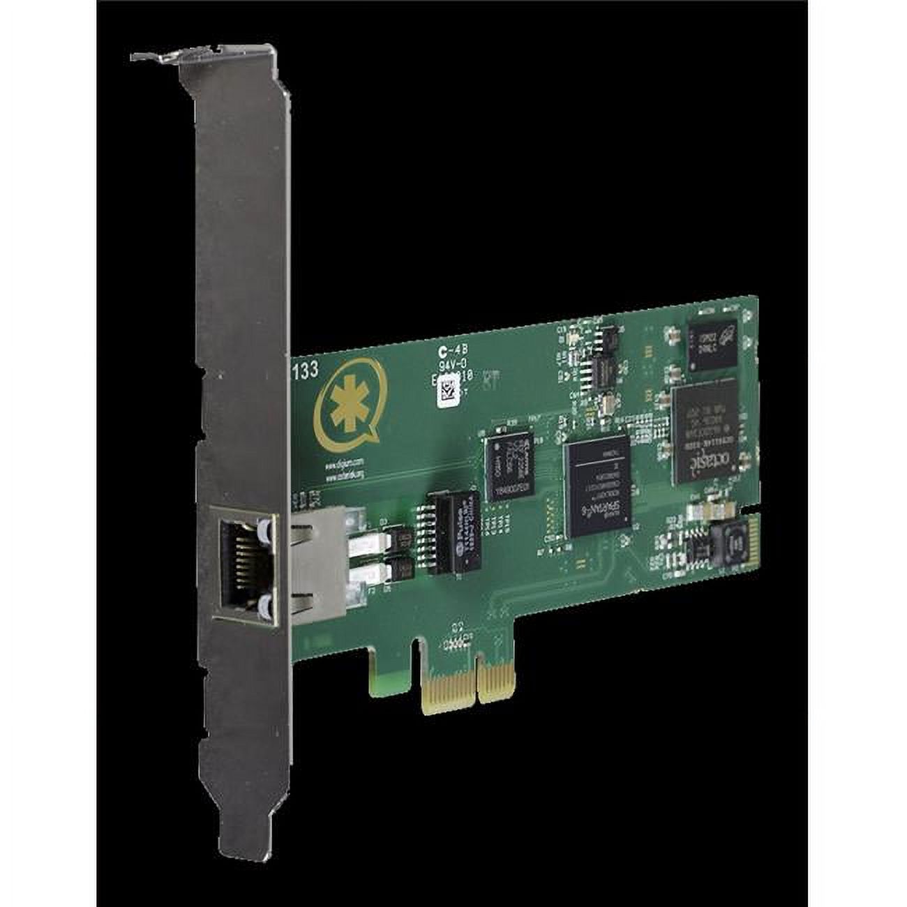Digium 1TE134F Single Span Digital T1, E1, J1 And PRI PCI Card With ...