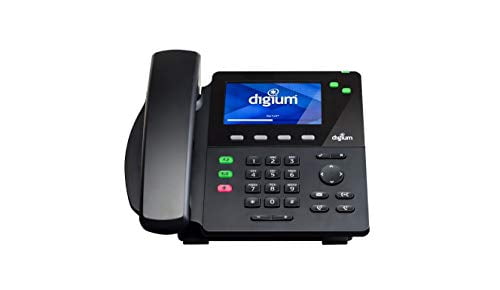 Digium D62 IP Phone 2-Line SIP with HD Voice, Gigabit, 4.3 Inch Color ...