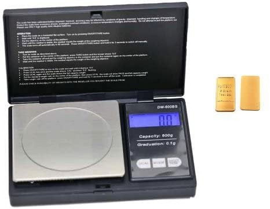Digiweigh Digital Mini Pocket Scale 600 X 0.1g for Weighing Herbs ...