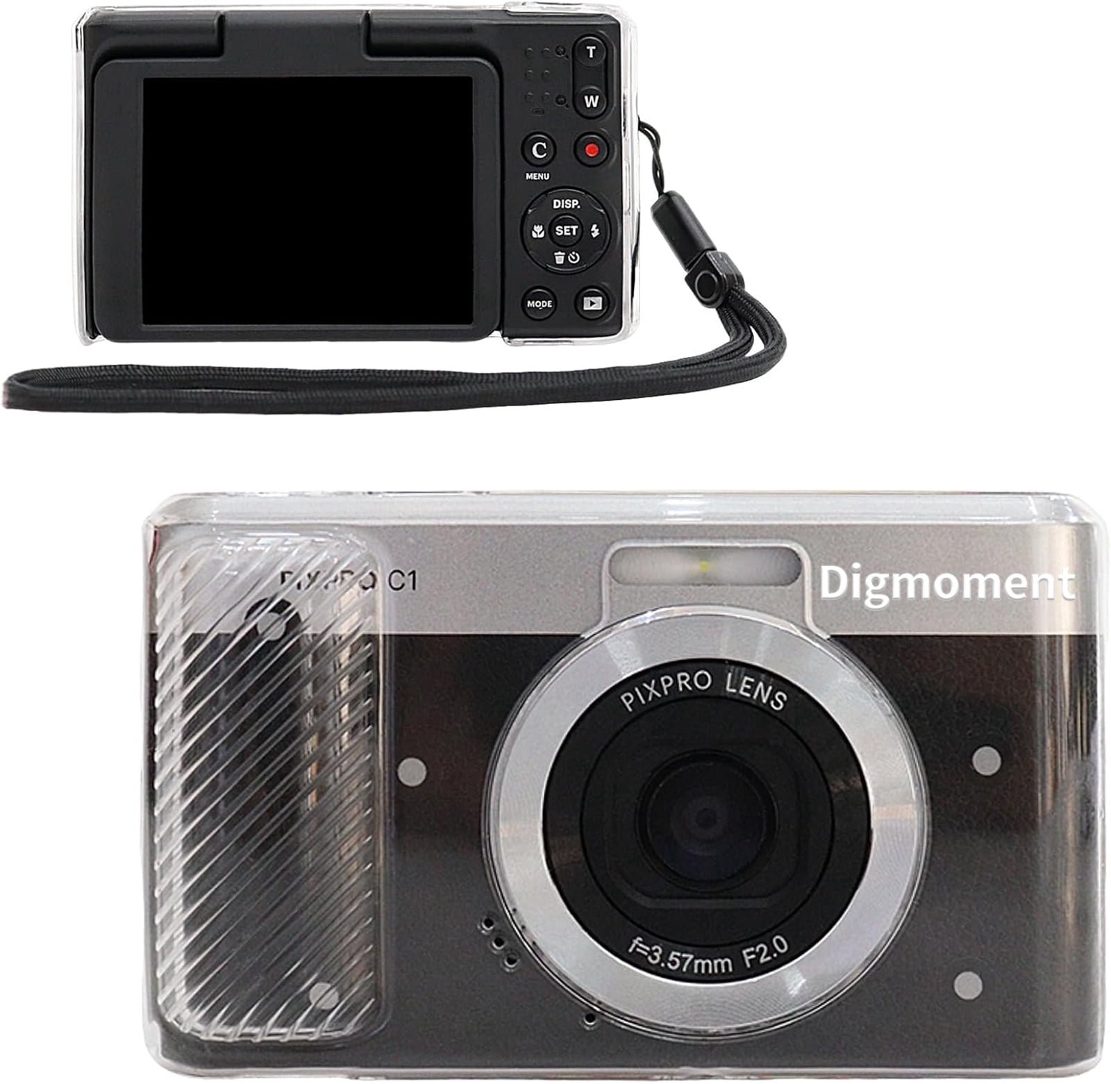 Digmoment Accessories Compatible with Kodak Pixpro C1 – Ultra-Compact ...