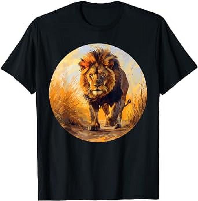 Dignified Powerful Proud Growl Lion Ruler of the Jungle for T-Shirt ...