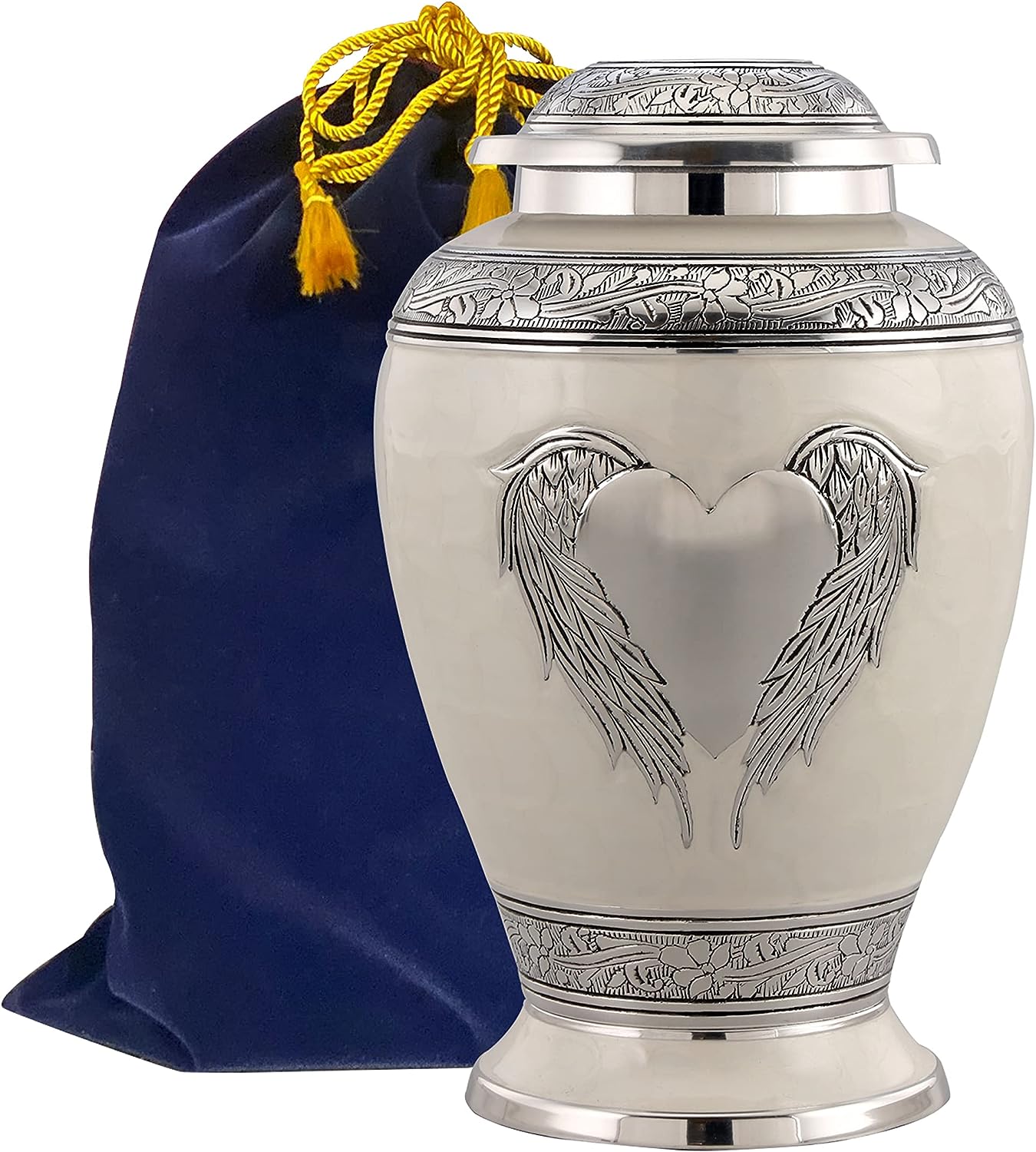 Dignity Angel Wings Urn - Loving Angel Wings Cremation Urn for Ashes ...