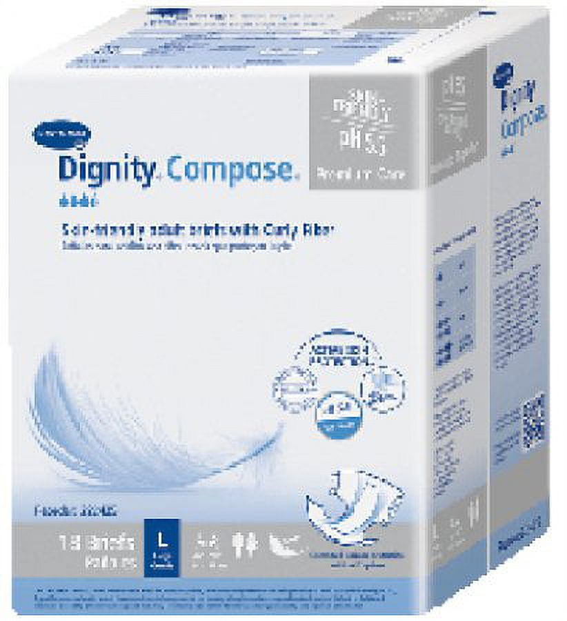 Dignity Compose Adult Incontinence Brief XXL Heavy Absorbency 222427 ...