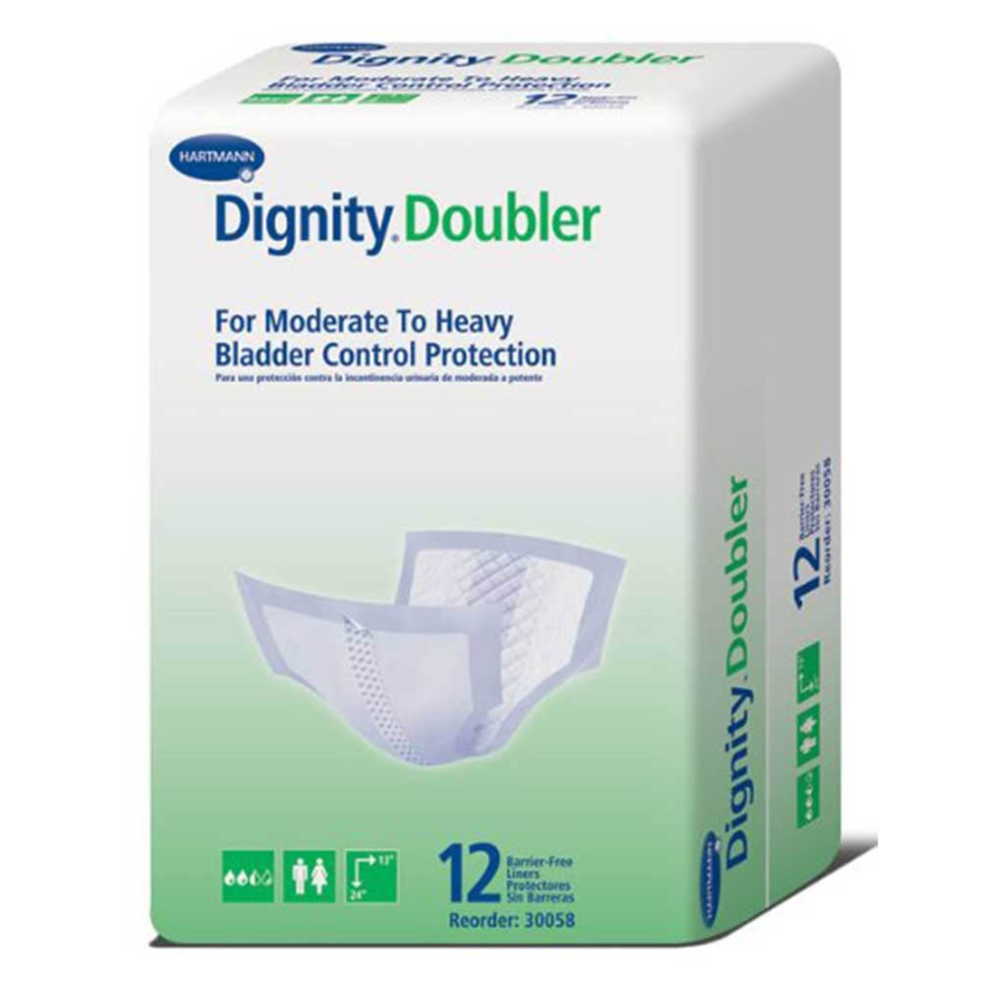 Dignity Doubler Pads, Extra-Large, 12 Pack, Superabsorbent Contoured ...