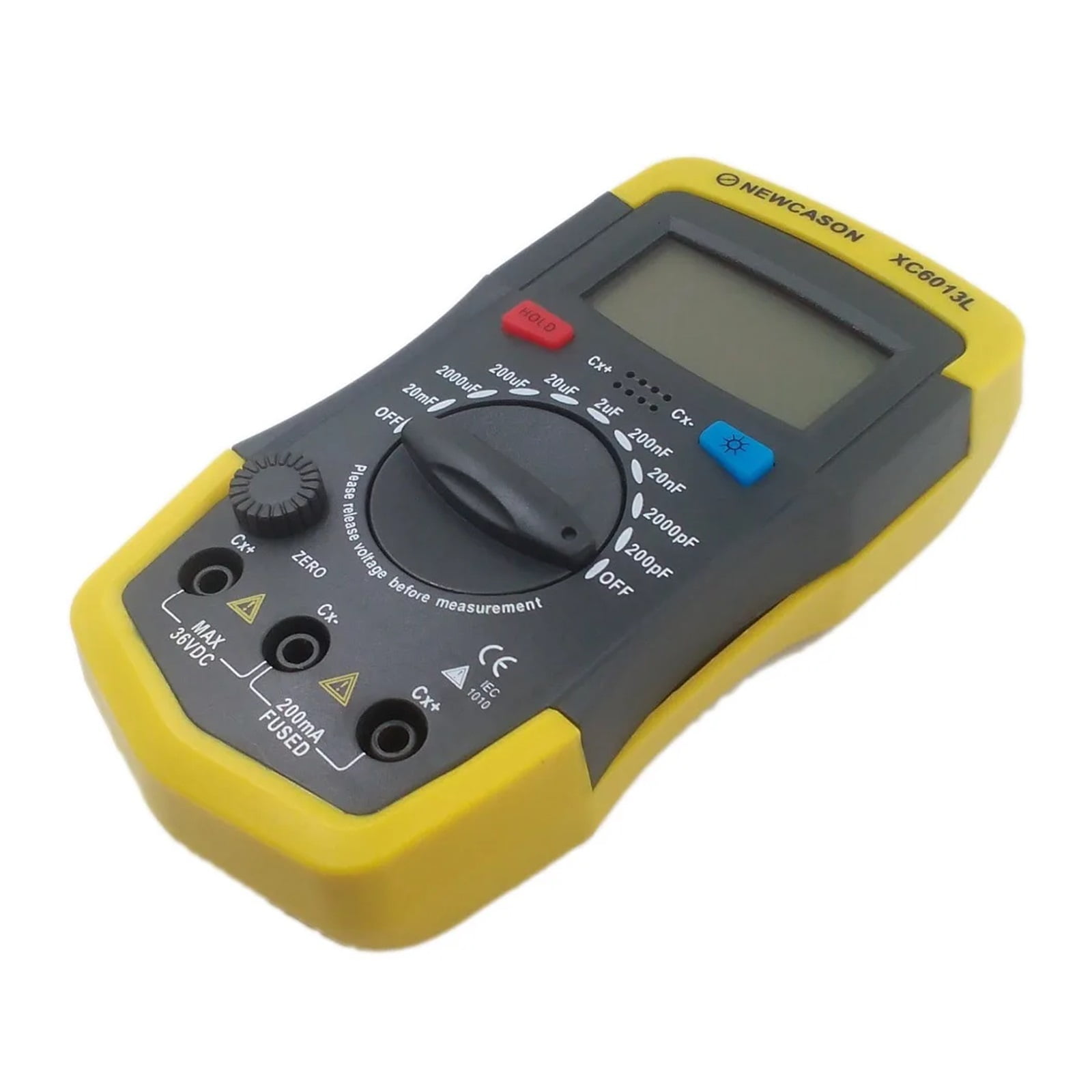 Digtital Capacitance Meter Capacitor Tester MF UF Circuit Gauge ...